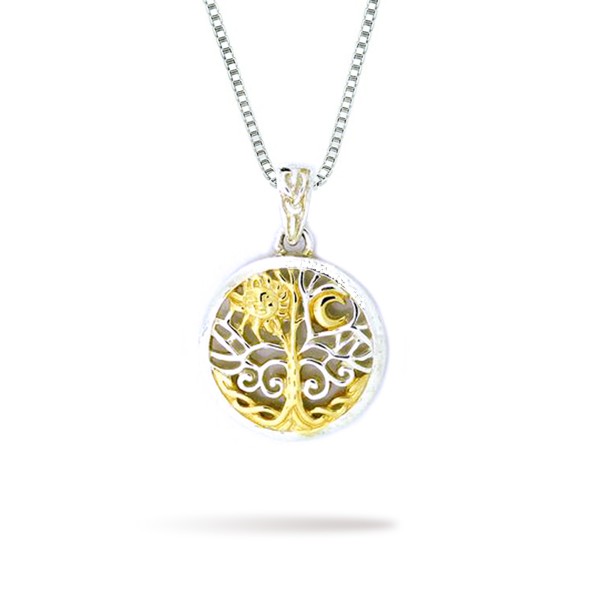 Two Tone Celestial Tree of Life - Irish Charm